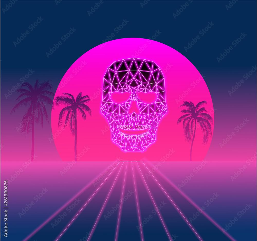 Palm Tree Vaporwave Wallpapers - Top Free Palm Tree Vaporwave ...
