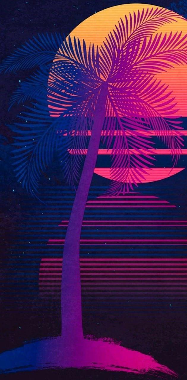 Palm Tree Vaporwave Wallpapers - Top Free Palm Tree Vaporwave ...