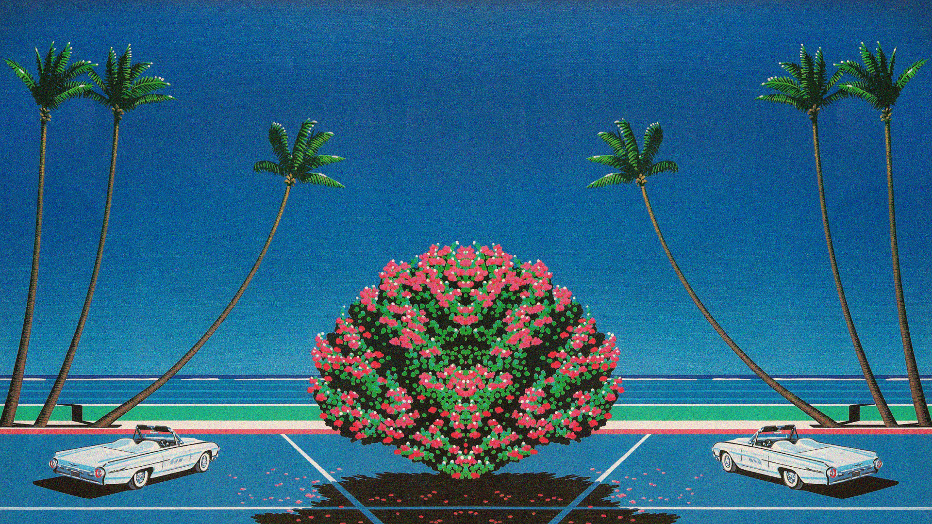 Palm Tree Vaporwave Wallpapers - Top Free Palm Tree Vaporwave ...