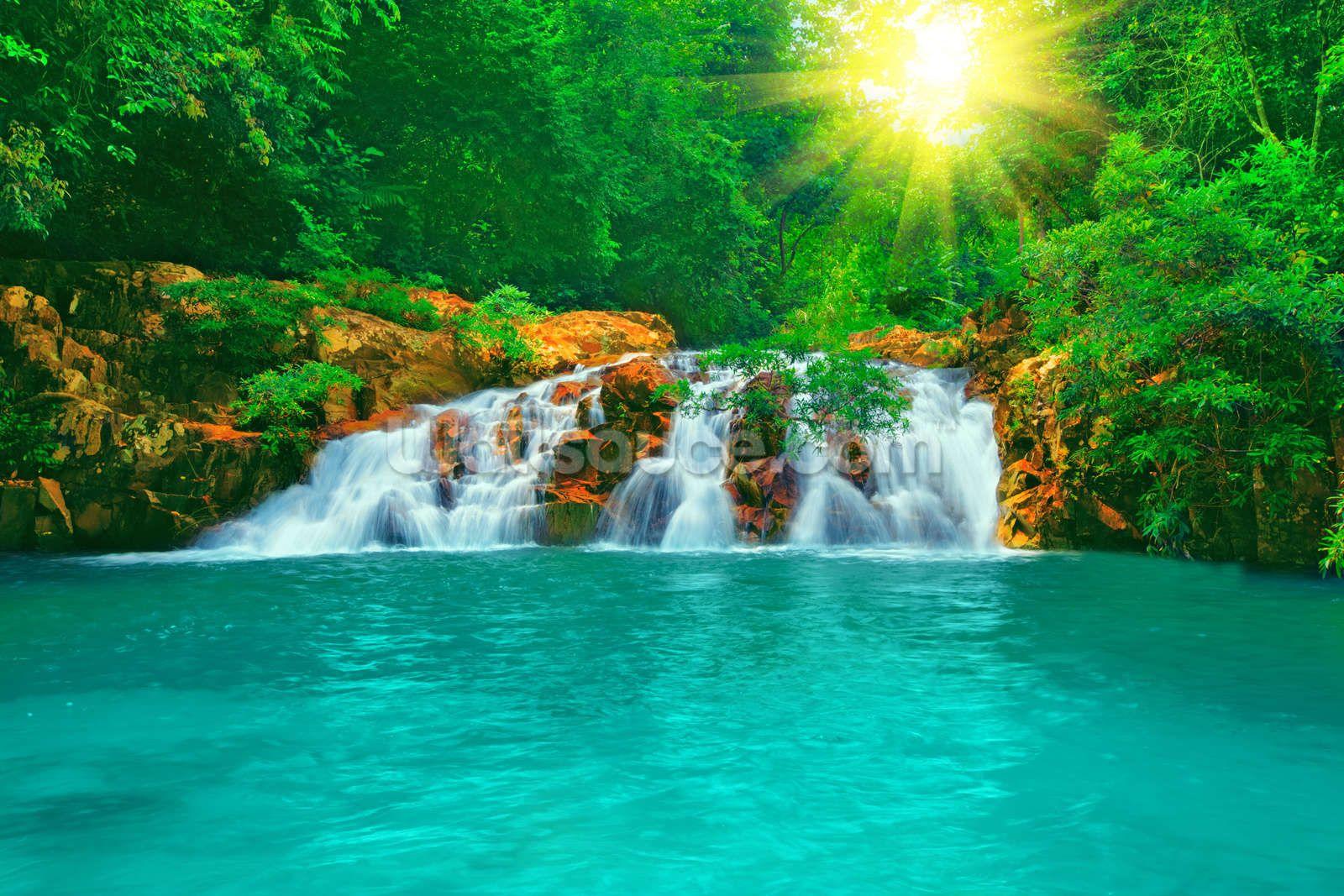 Sun Waterfall Wallpapers - Top Free Sun Waterfall Backgrounds ...