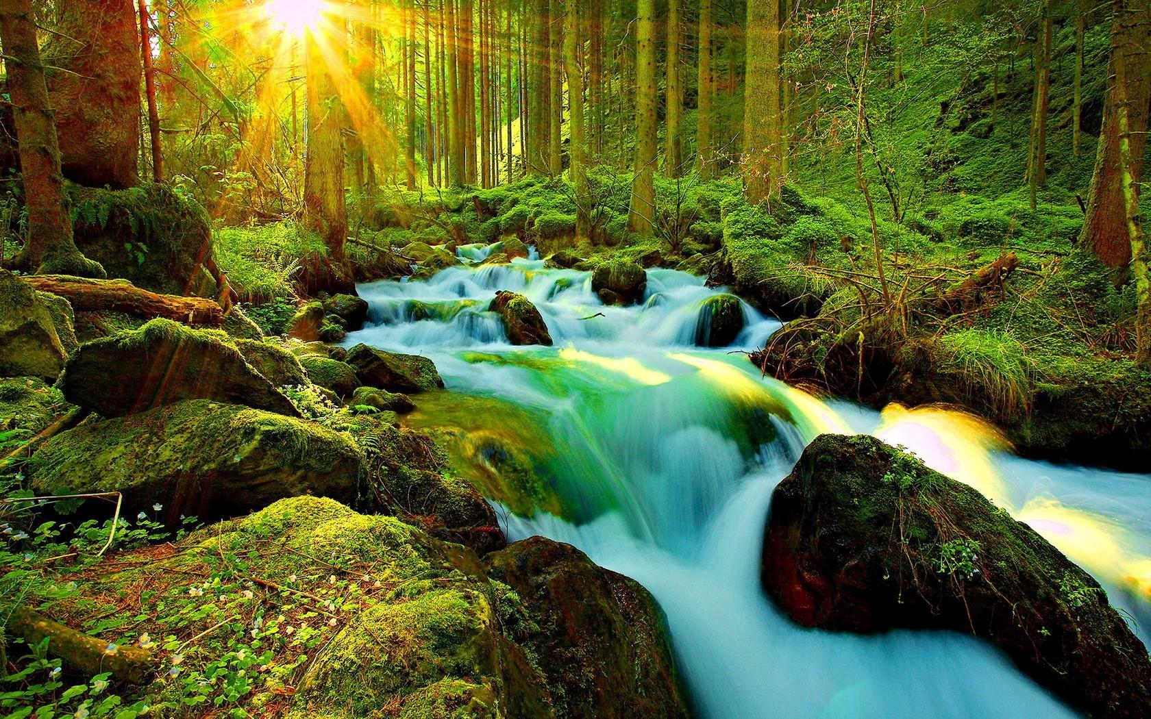 Sun Waterfall Wallpapers - Top Free Sun Waterfall Backgrounds ...