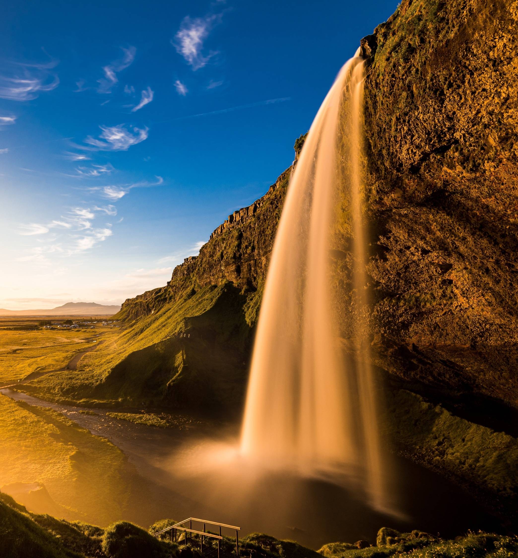 Sun Waterfall Wallpapers - Top Free Sun Waterfall Backgrounds ...