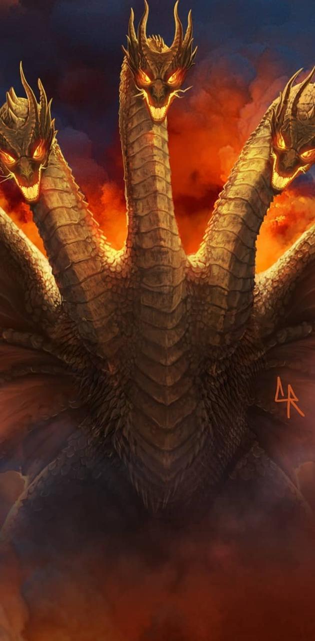 Ghidorah Phone Wallpapers - Top Free Ghidorah Phone Backgrounds ...