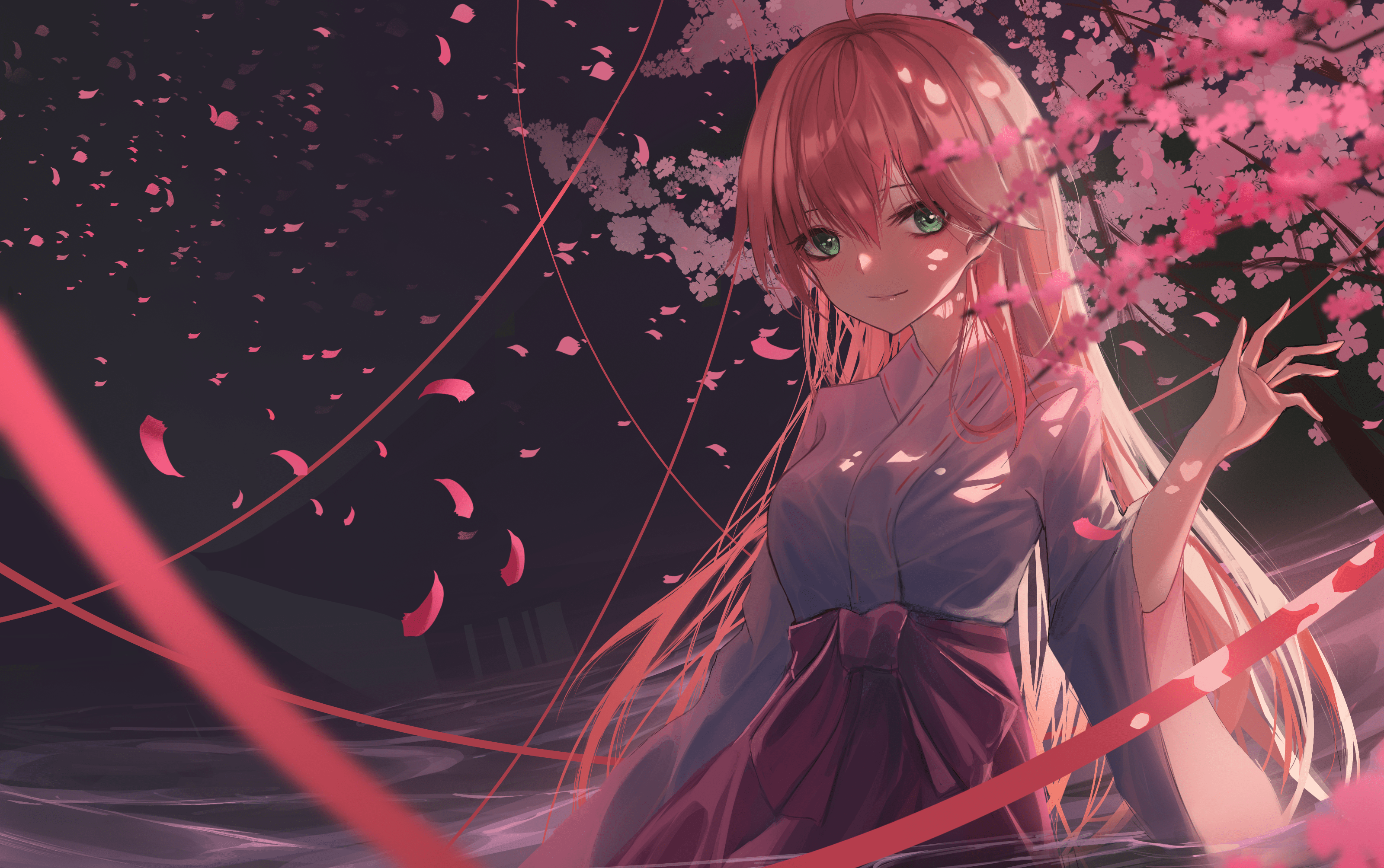 Red Sakura Wallpapers - Top Free Red Sakura Backgrounds - WallpaperAccess