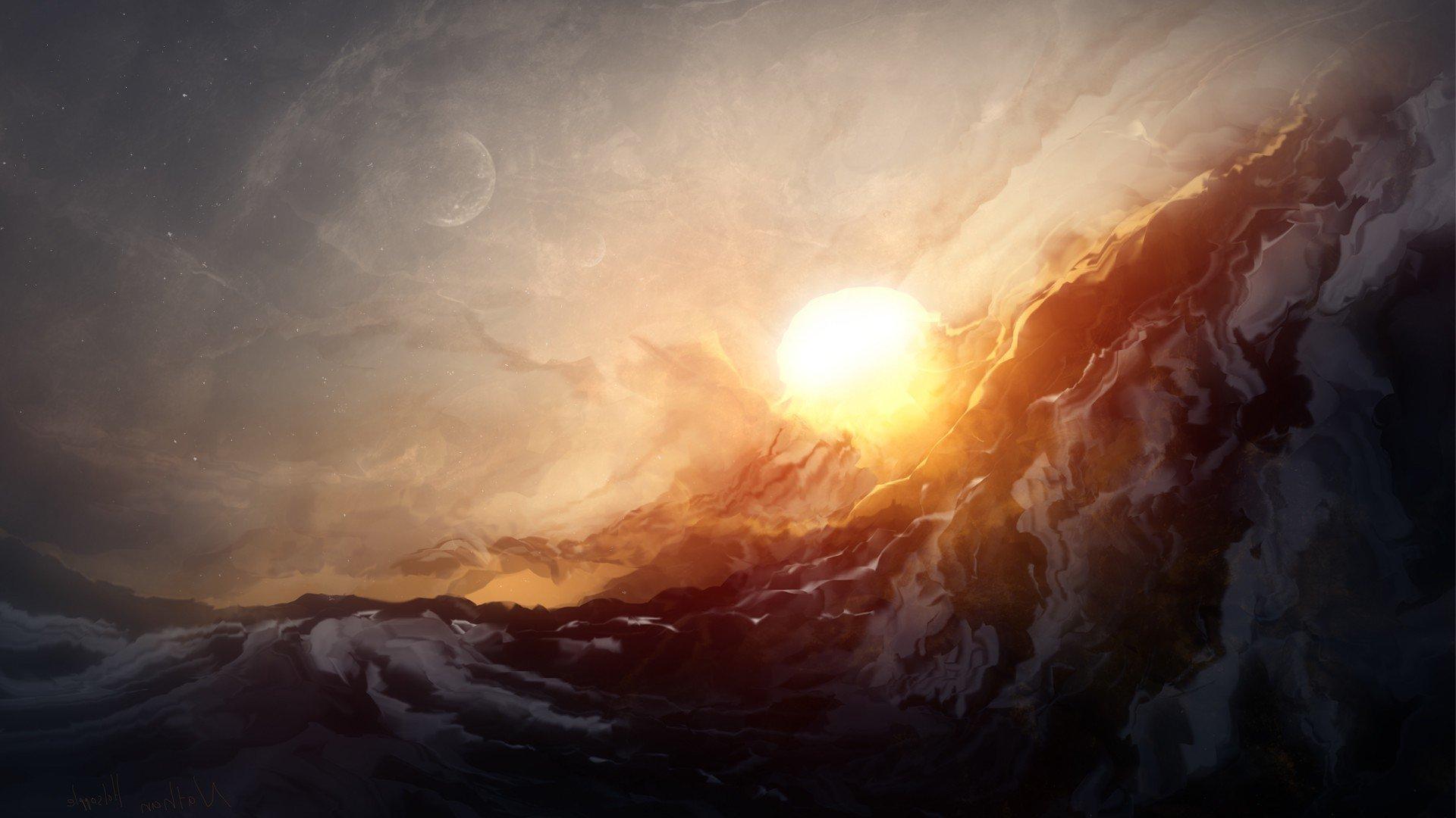 Digital Sunset Wallpapers - Top Free Digital Sunset Backgrounds ...