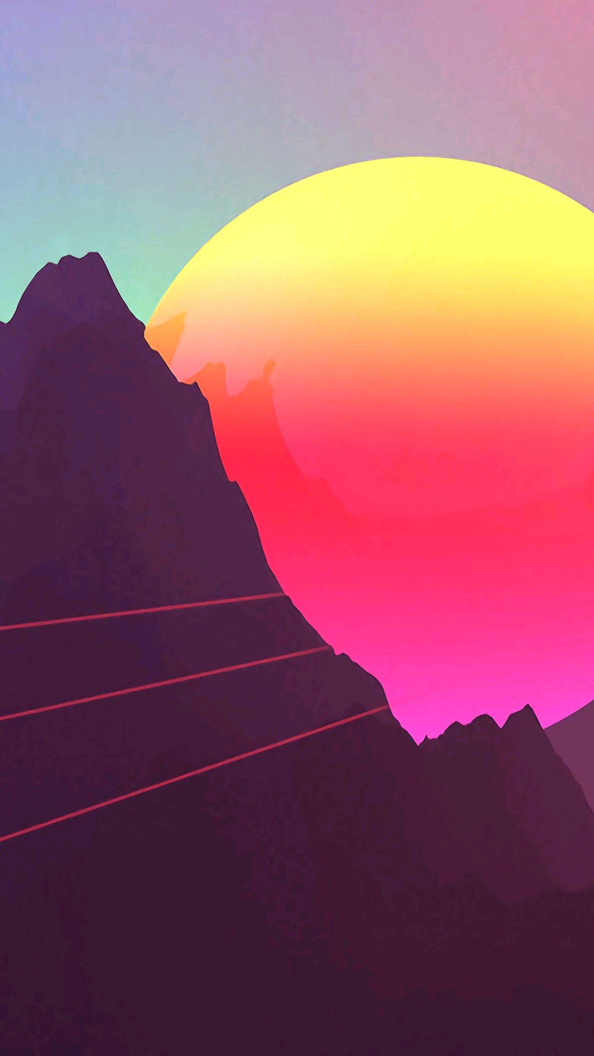 Digital Sunset Wallpapers - Top Free Digital Sunset Backgrounds ...