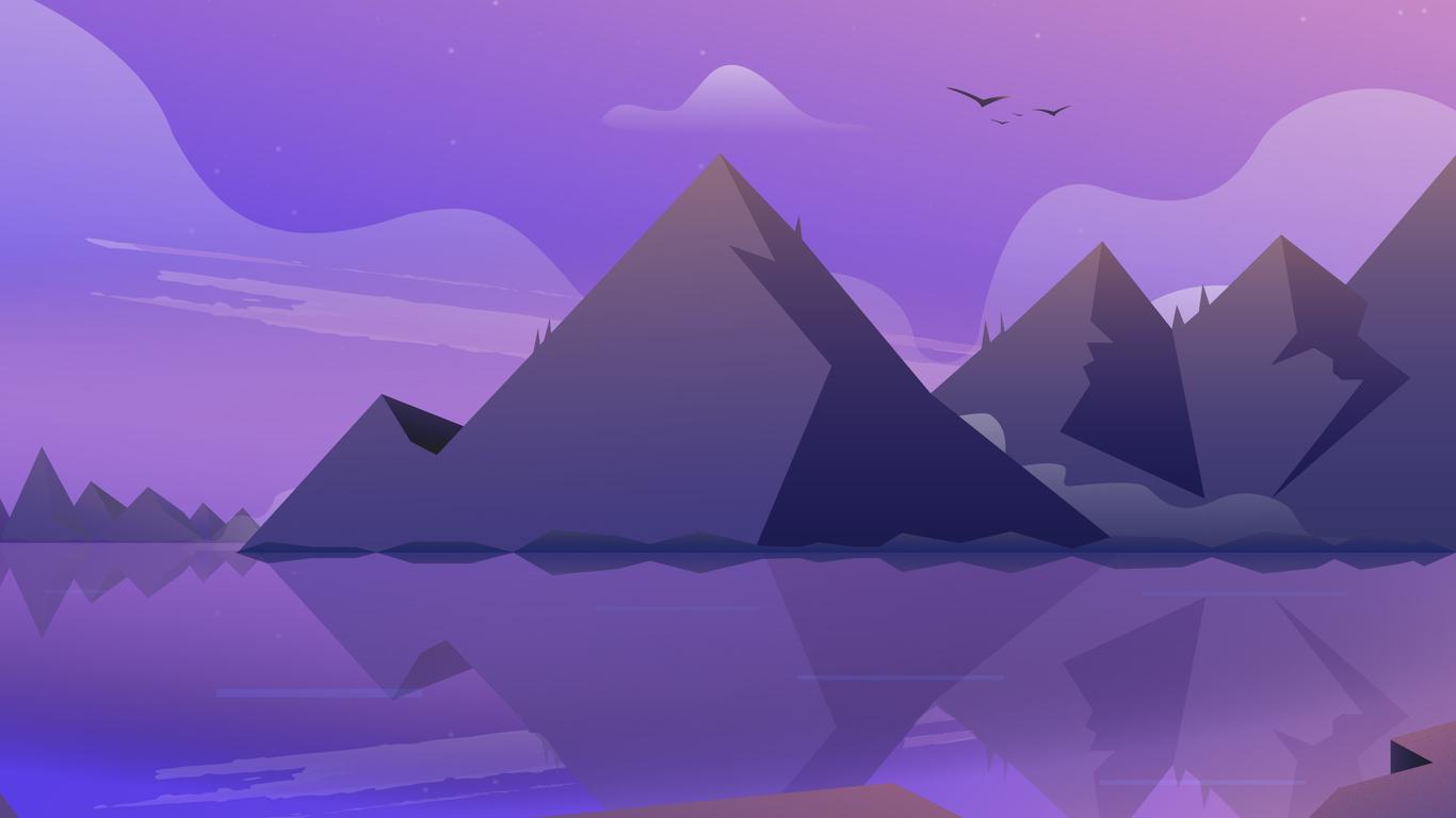 Cartoon Mountains Wallpapers - Top Free Cartoon Mountains Backgrounds ...