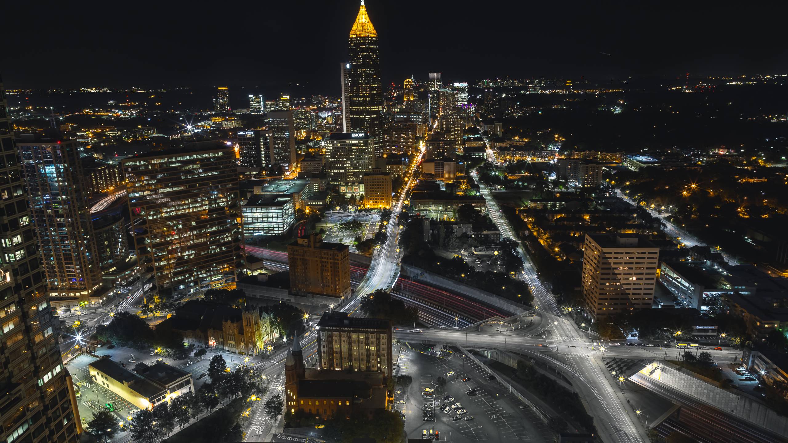 Atlanta Skyline Wallpapers - Top Free Atlanta Skyline Backgrounds ...
