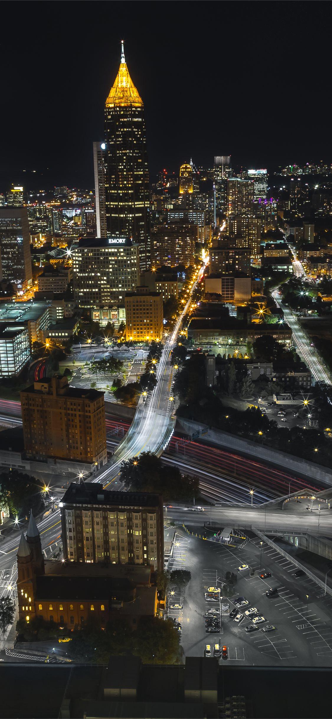 Atlanta Skyline Wallpapers - Top Free Atlanta Skyline Backgrounds ...