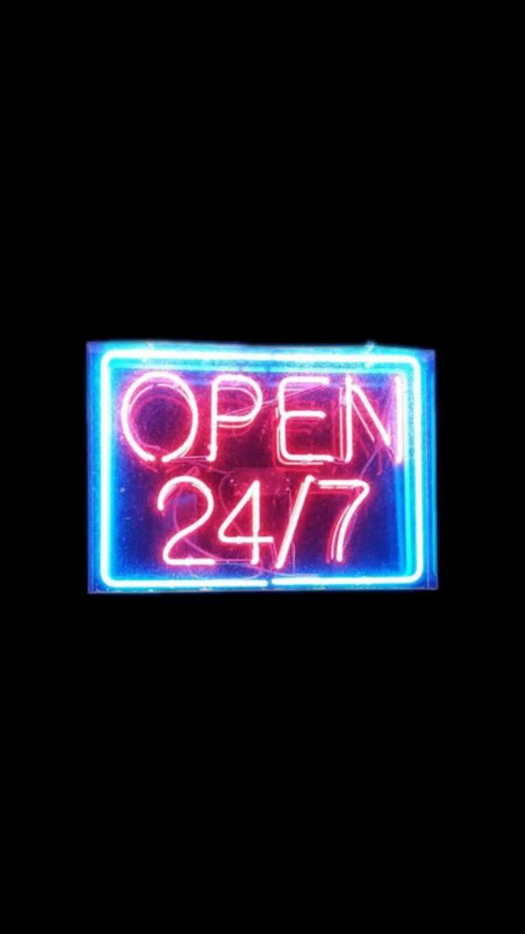 Open Neon Wallpapers - Top Free Open Neon Backgrounds - WallpaperAccess