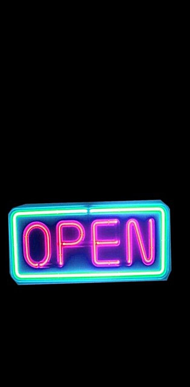 Open Neon Wallpapers - Top Free Open Neon Backgrounds - WallpaperAccess