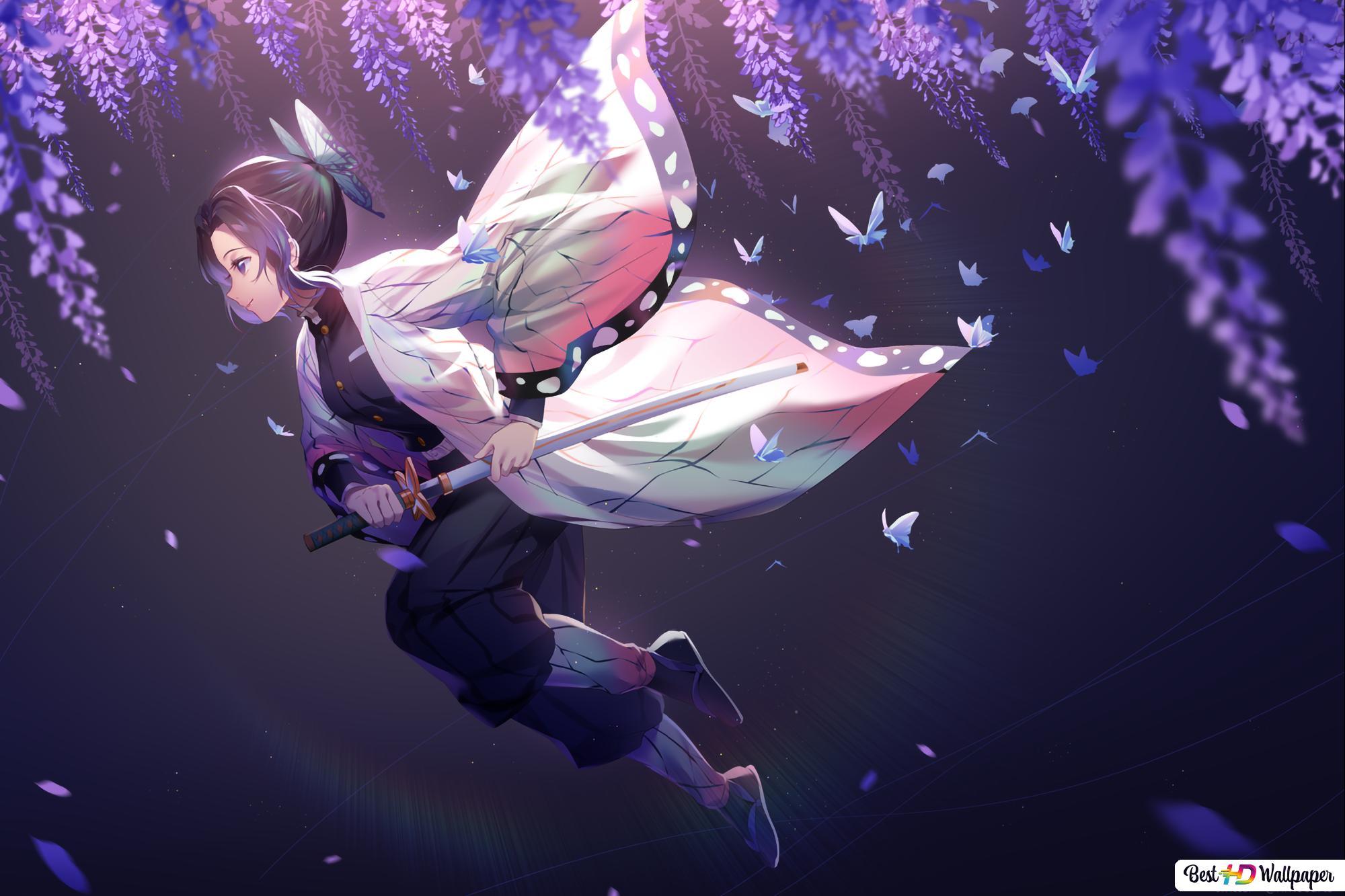 Demon Slayer Wisteria Wallpapers - Top Free Demon Slayer Wisteria ...