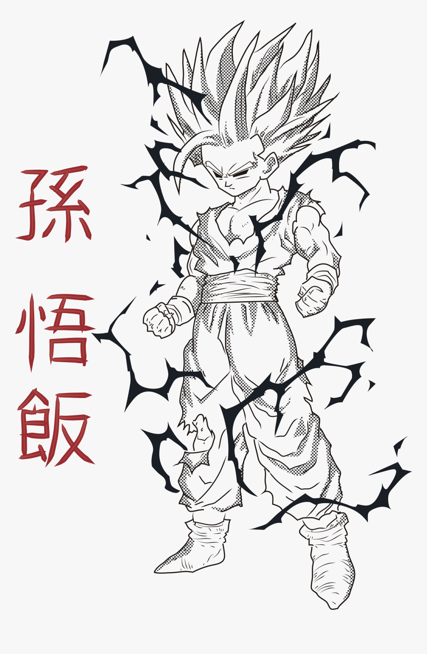 Black Gohan Wallpapers - Top Free Black Gohan Backgrounds - WallpaperAccess