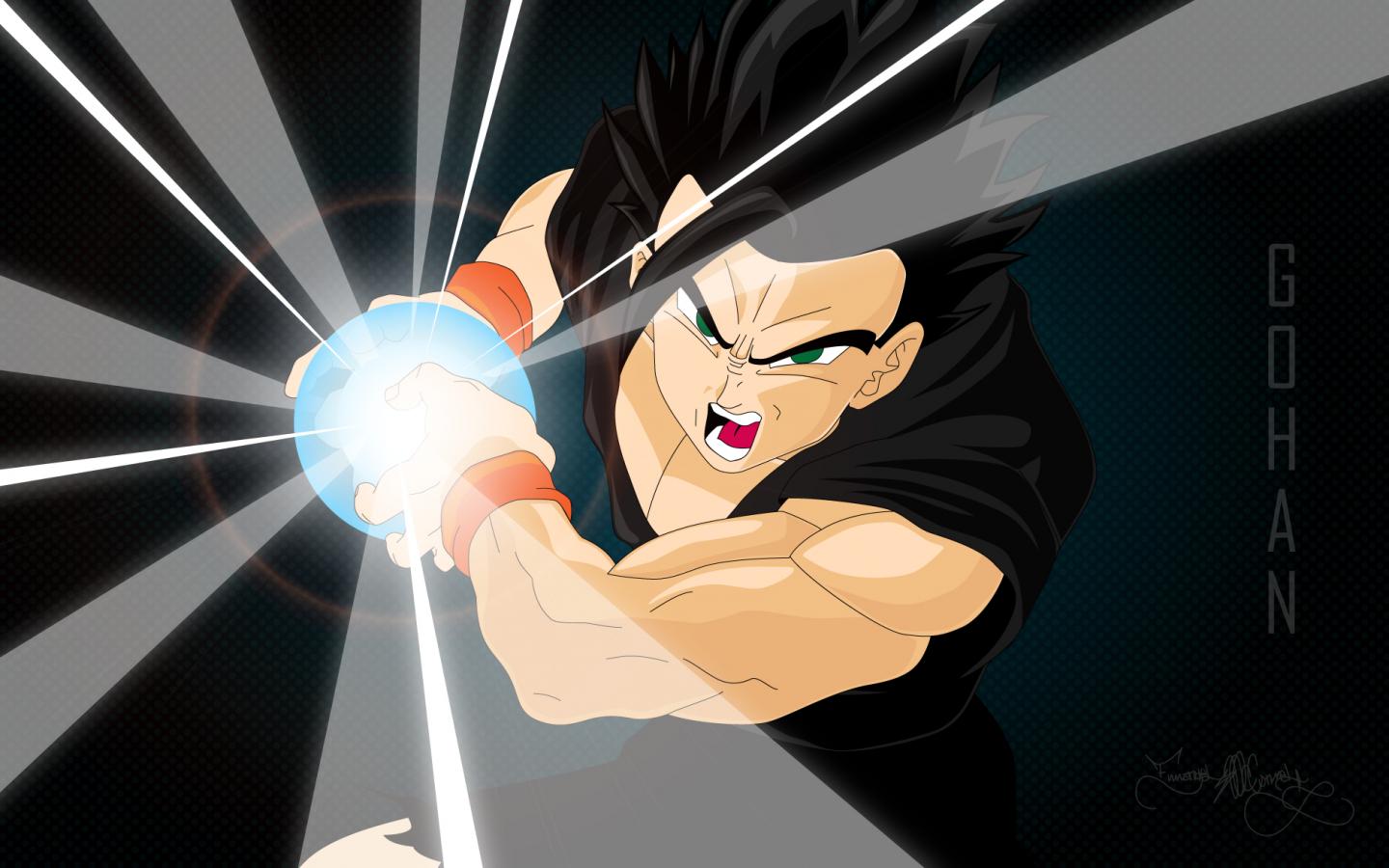 Black Gohan Wallpapers - Top Free Black Gohan Backgrounds - WallpaperAccess