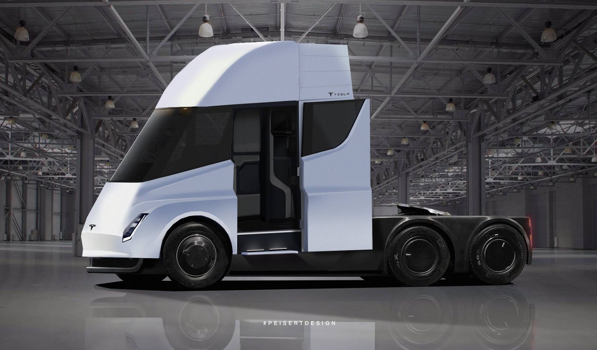 Tesla Semi Wallpapers - Top Free Tesla Semi Backgrounds - WallpaperAccess