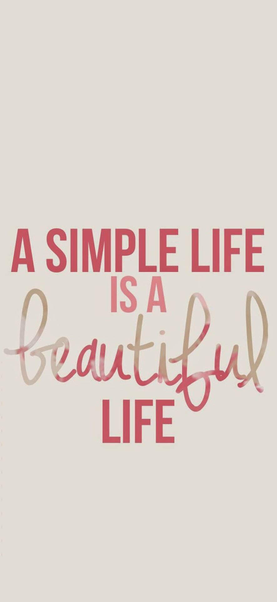 Simple Life Wallpapers - Top Free Simple Life Backgrounds - WallpaperAccess