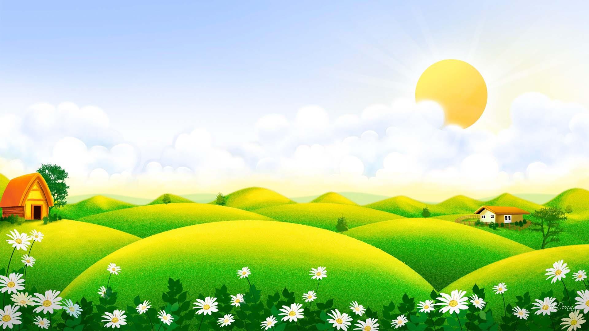 Cartoon Grass Wallpapers - Top Free Cartoon Grass Backgrounds ...