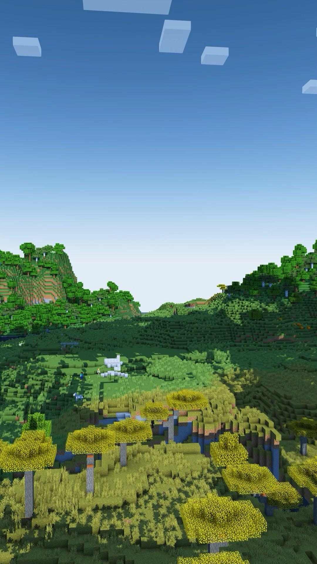 Minecraft Plains Wallpapers - Top Free Minecraft Plains Backgrounds ...