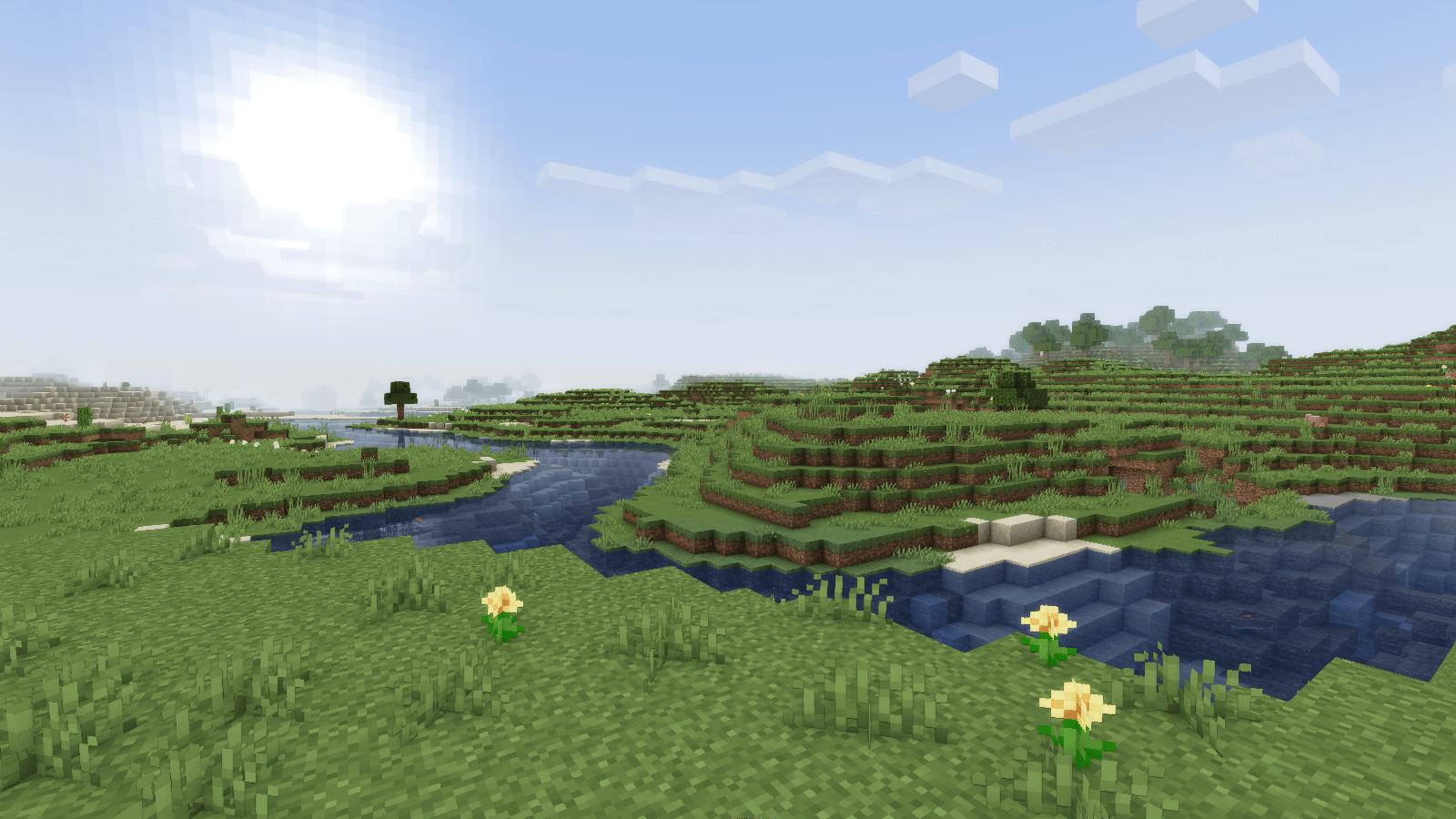 Minecraft Plains Wallpapers - Top Free Minecraft Plains Backgrounds ...