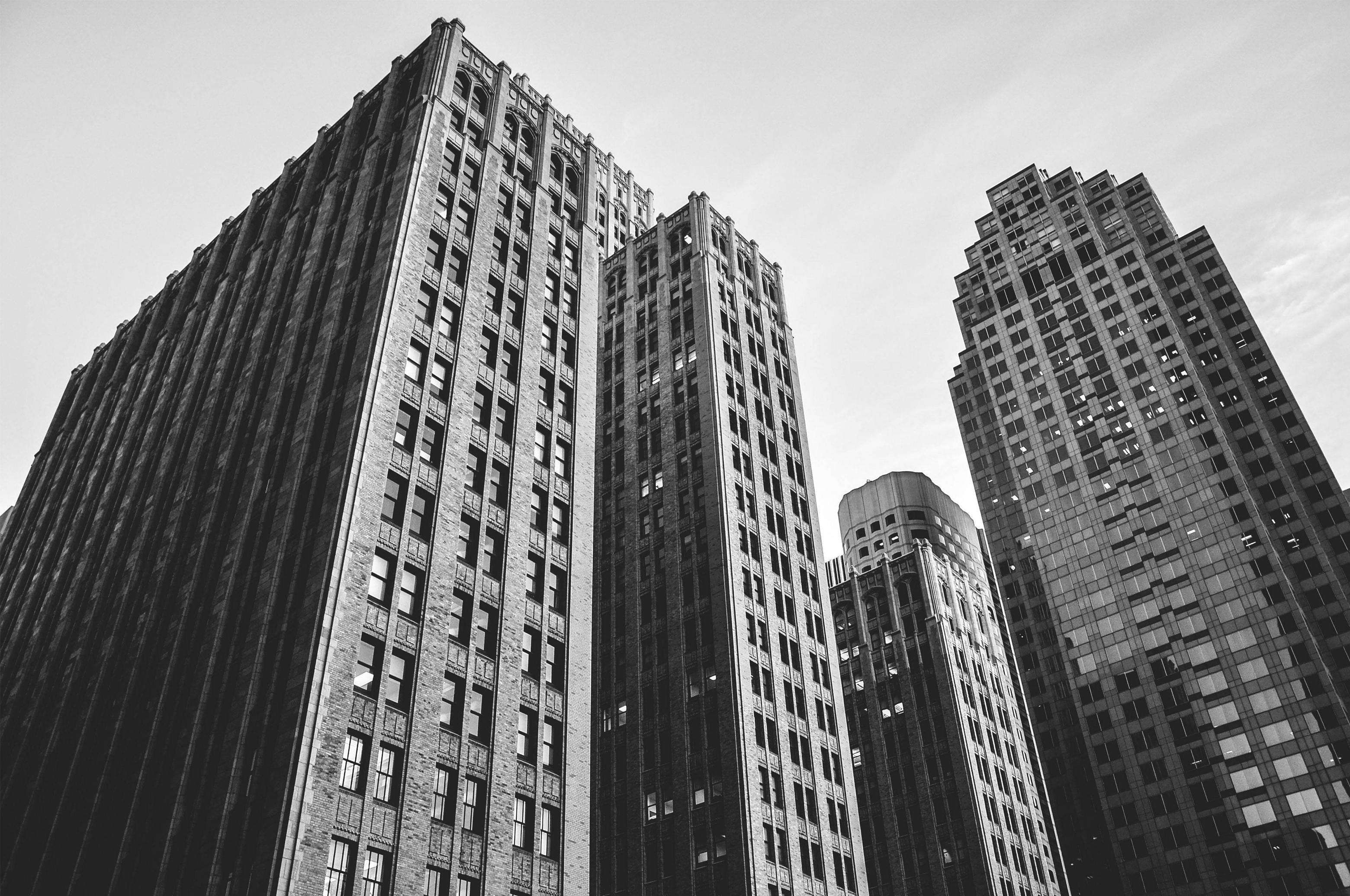 Black and White Buildings Wallpapers - Top Free Black and White ...