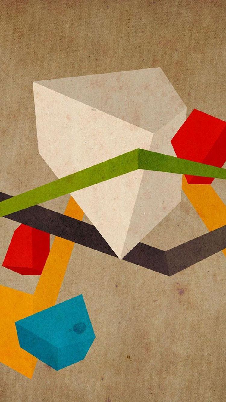 Abstract Geometric iPhone Wallpapers - Top Free Abstract Geometric ...