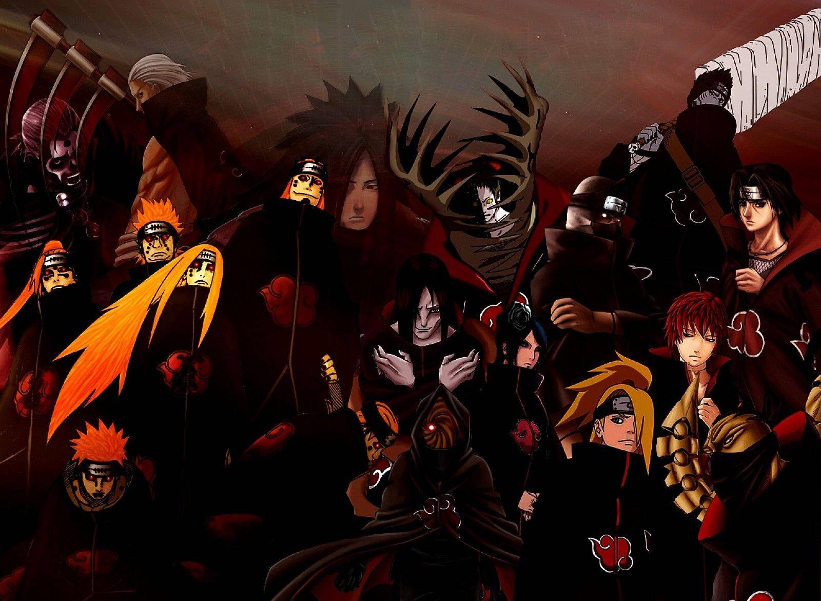 Akatsuki Dark Wallpapers - Top Free Akatsuki Dark Backgrounds ...