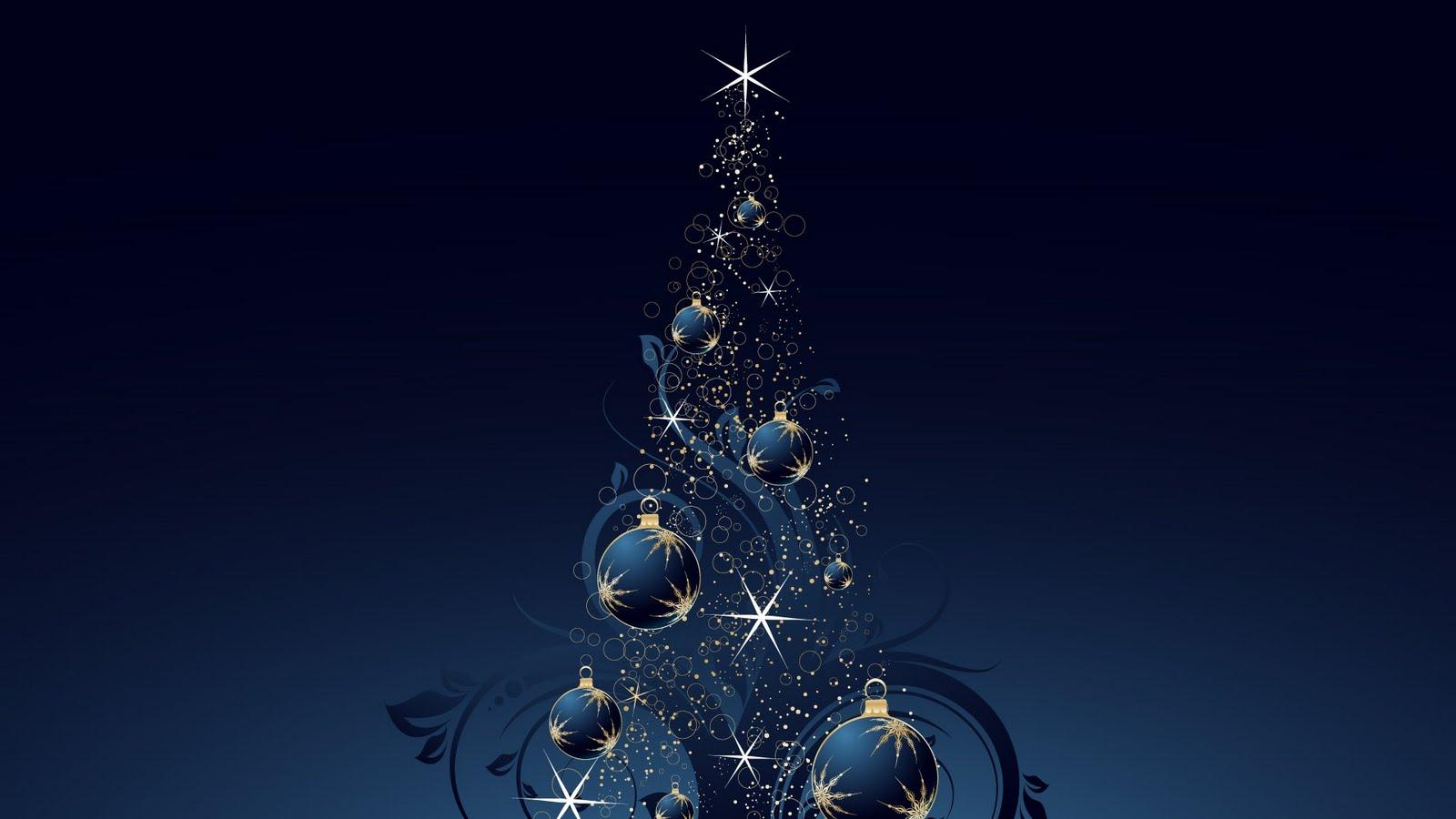 Blue Christmas Desktop Wallpapers - Top Free Blue Christmas Desktop ...
