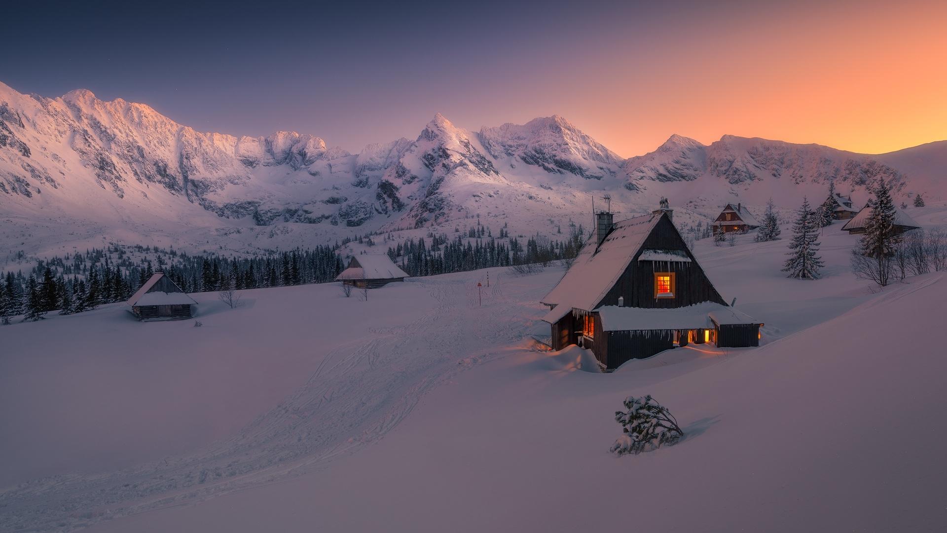 House in Snow Wallpapers - Top Free House in Snow Backgrounds ...