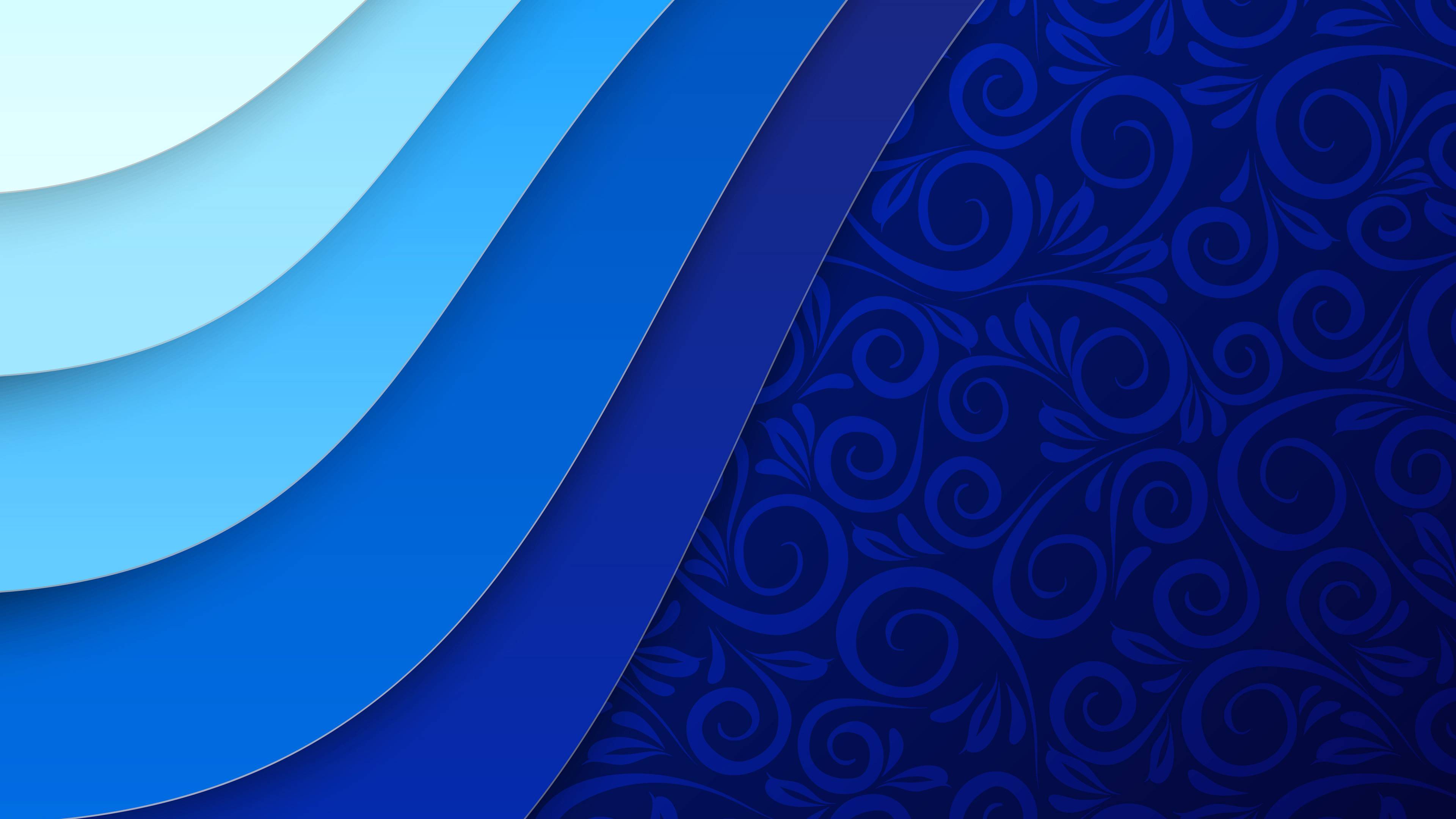 Blue Flower Abstract Desktop Wallpapers - Top Free Blue Flower Abstract ...