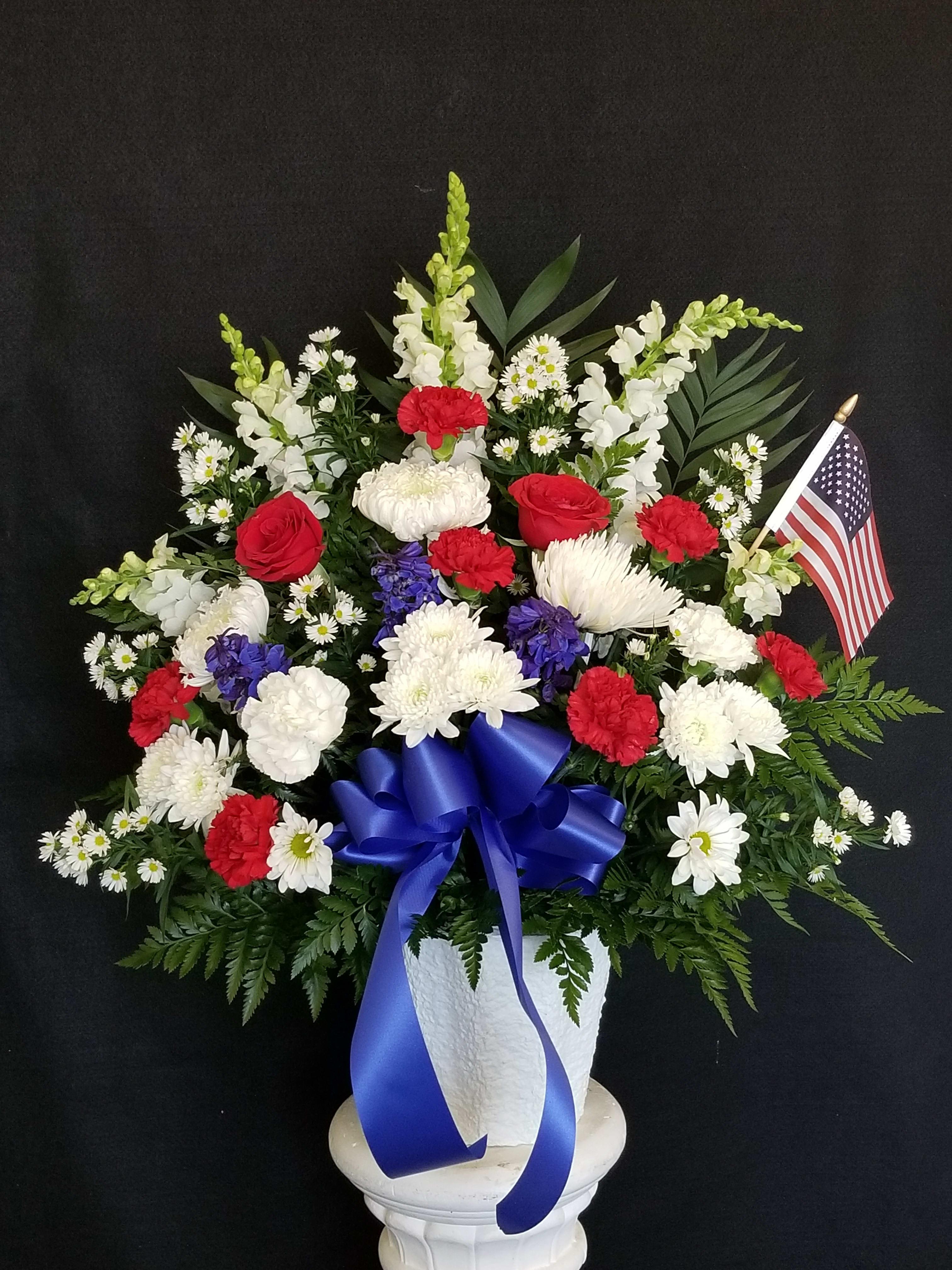 Red White and Blue Flower Wallpapers - Top Free Red White and Blue ...