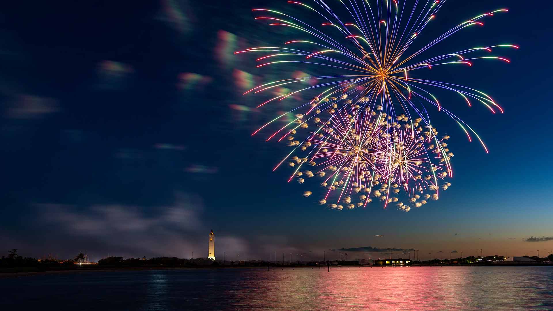 Fireworks Beach Wallpapers - Top Free Fireworks Beach Backgrounds ...