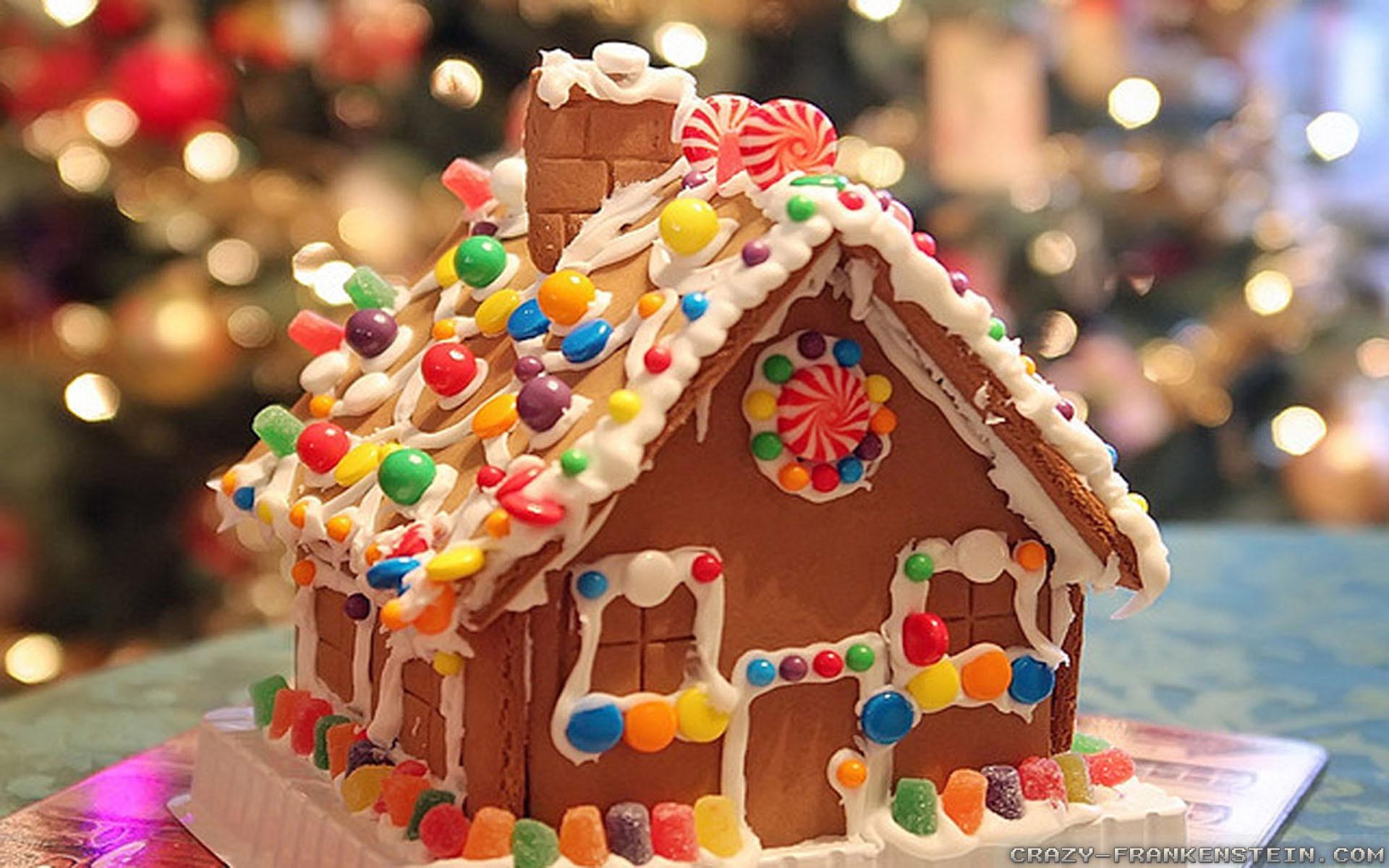 Gingerbread House Desktop Wallpapers - Top Free Gingerbread House ...