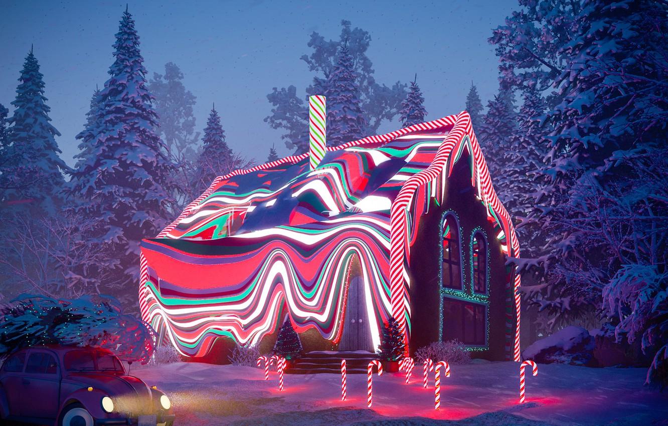 Gingerbread House Desktop Wallpapers - Top Free Gingerbread House ...