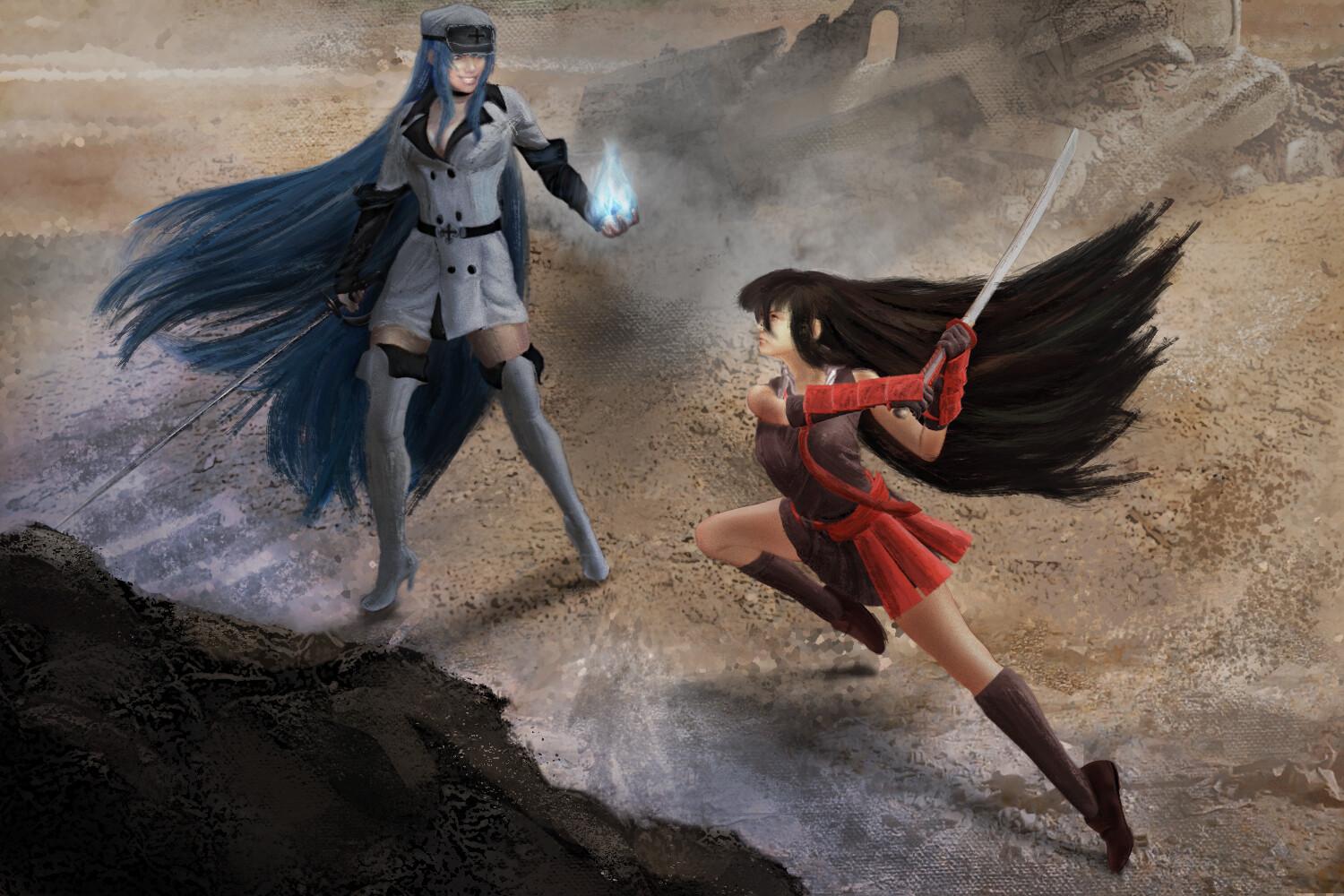 Akame Vs Esdeath Wallpapers - Top Free Akame Vs Esdeath Backgrounds ...