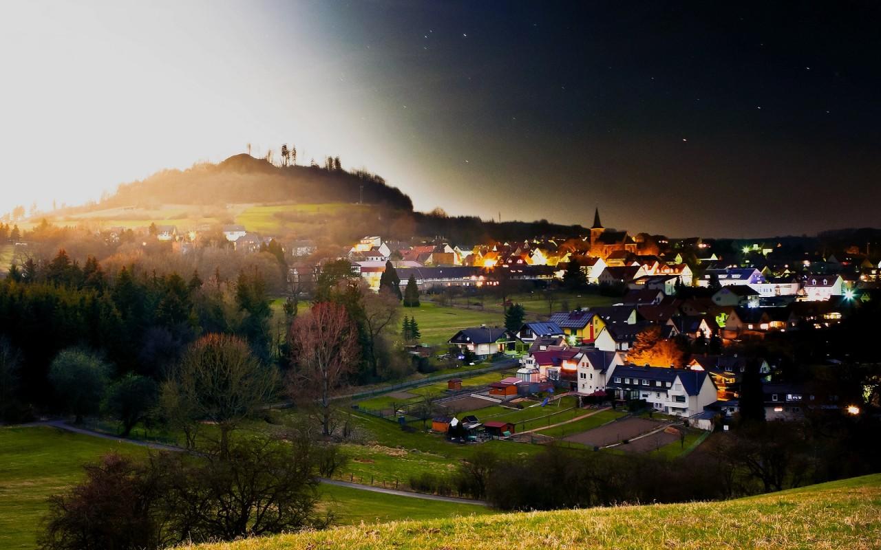 Night Village Wallpapers - Top Free Night Village Backgrounds ...