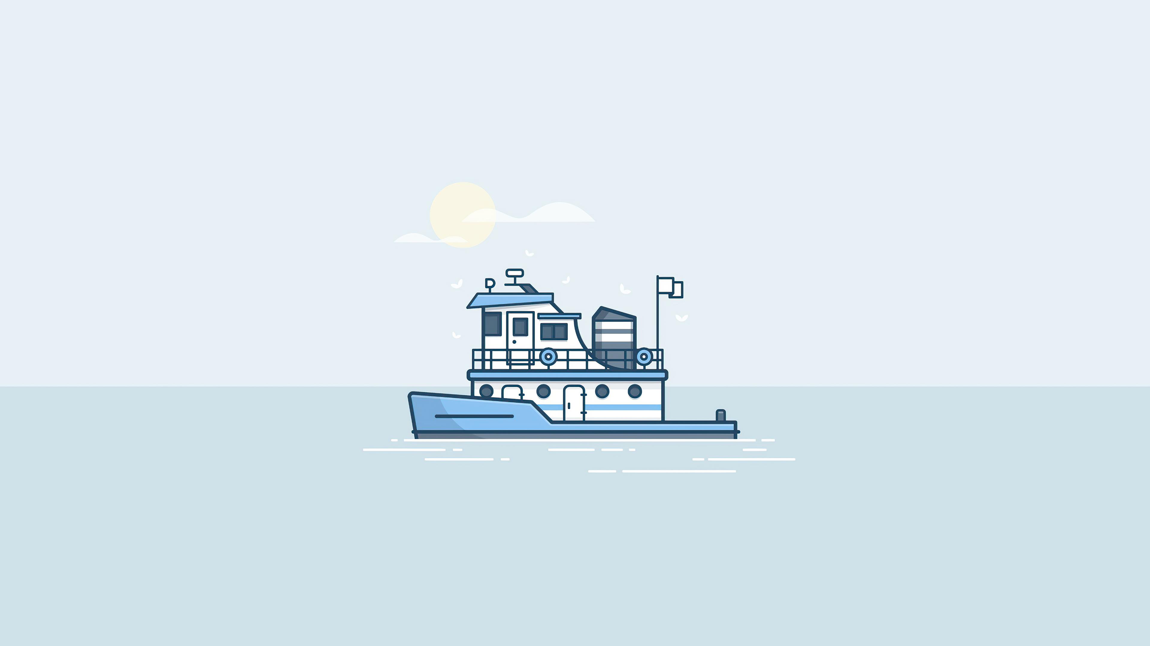Boat Minimalist Wallpapers - Top Free Boat Minimalist Backgrounds ...