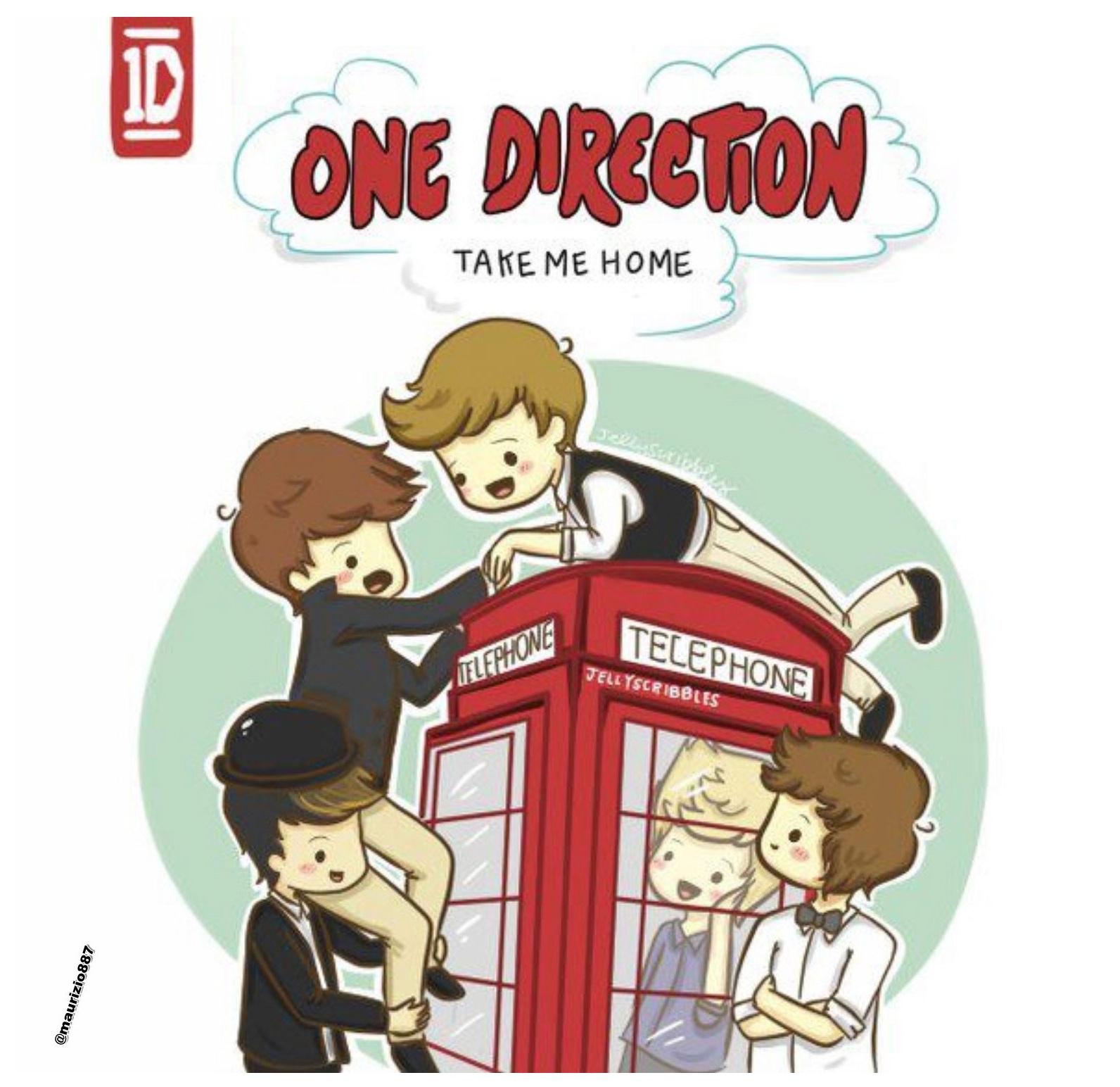One Direction Cartoon Wallpapers - Top Free One Direction Cartoon ...