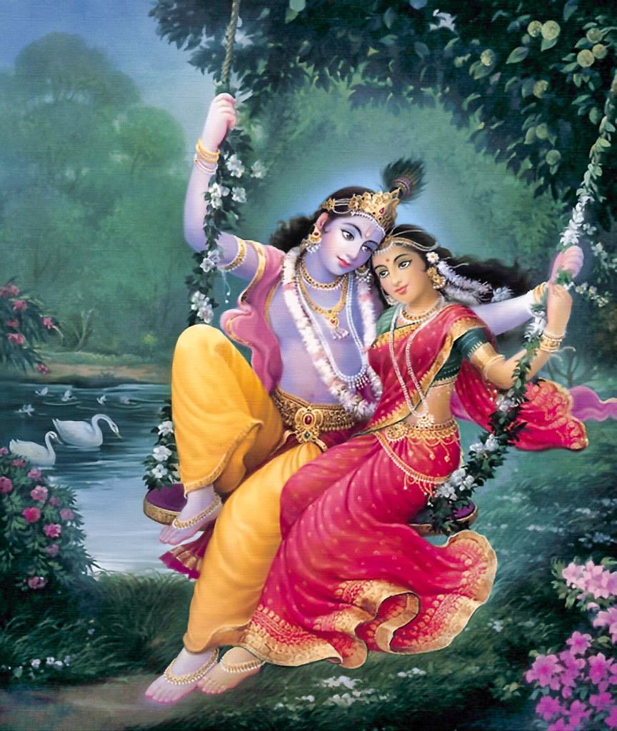 Radha Krishna Swing Wallpapers - Top Free Radha Krishna Swing ...