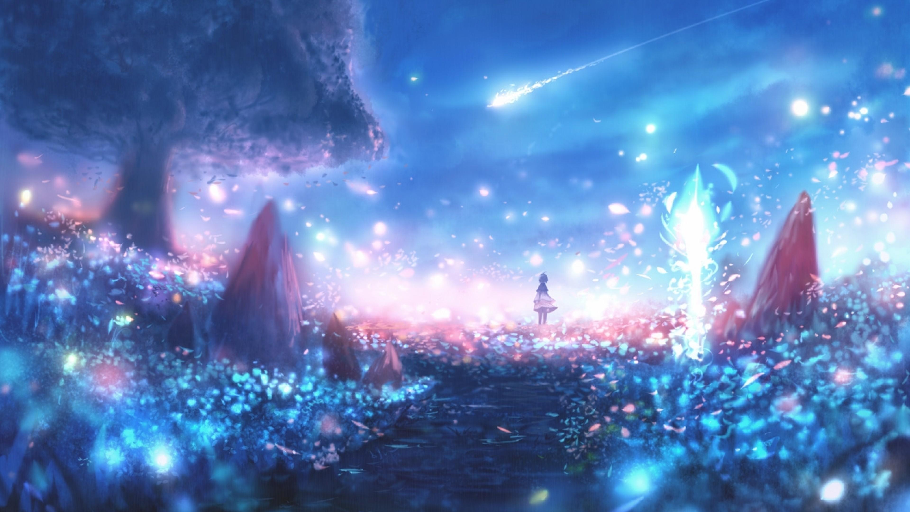 Anime Lights Wallpapers - Top Free Anime Lights Backgrounds ...