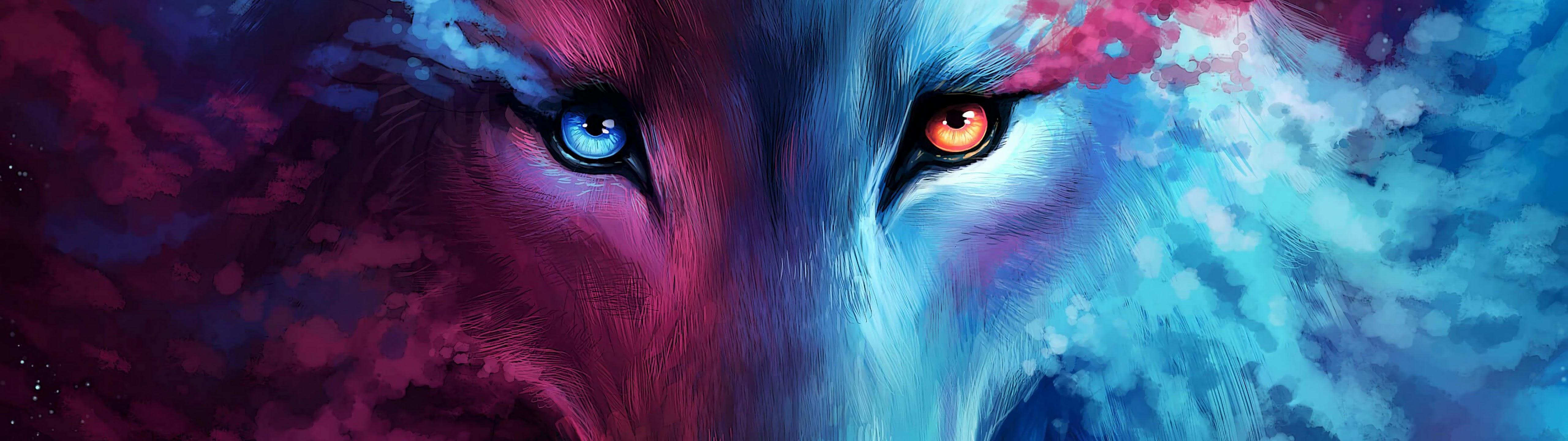 Dual Monitor Wolf Wallpapers - Top Free Dual Monitor Wolf Backgrounds ...