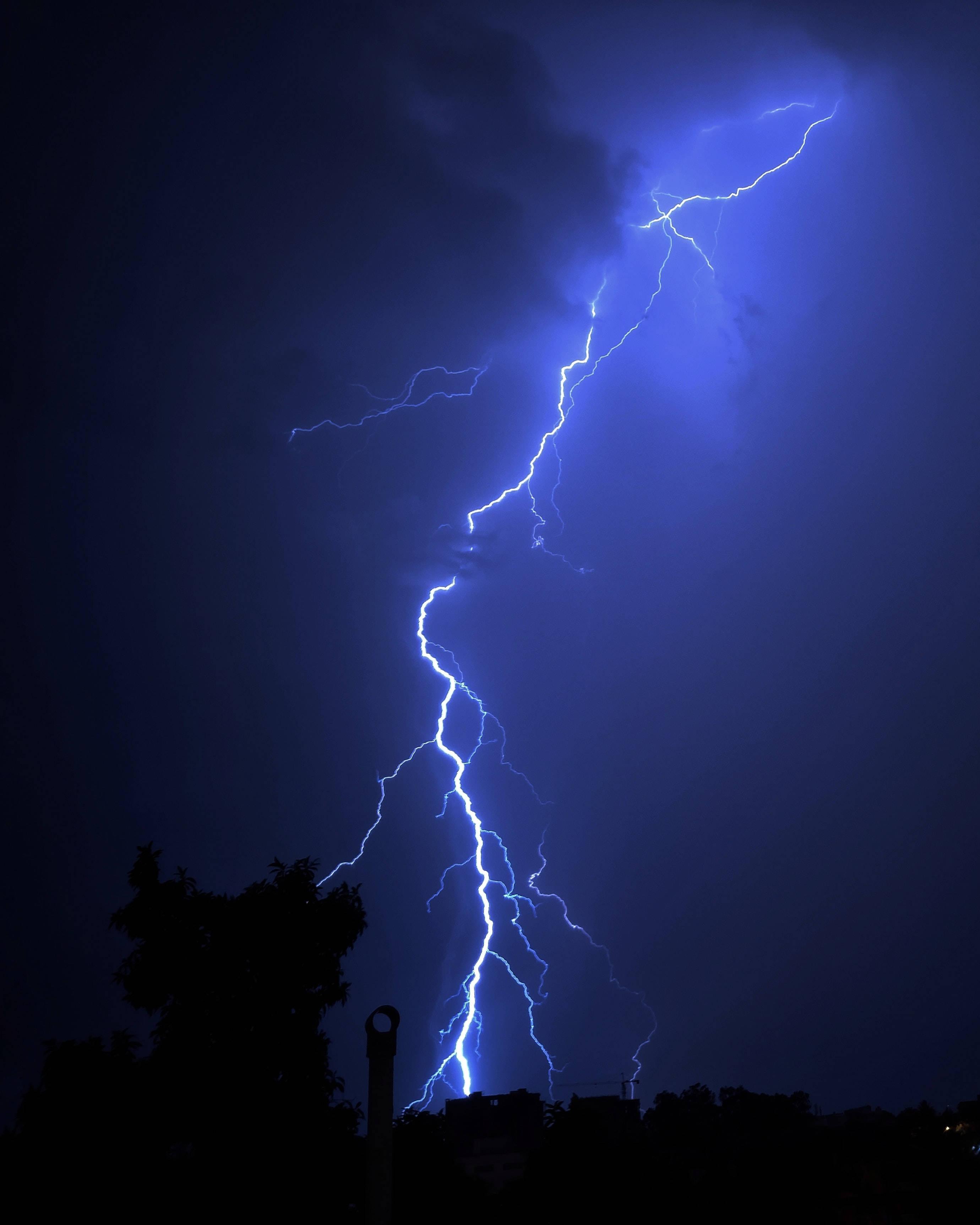 Lightning Blue Wallpapers - Top Free Lightning Blue Backgrounds ...