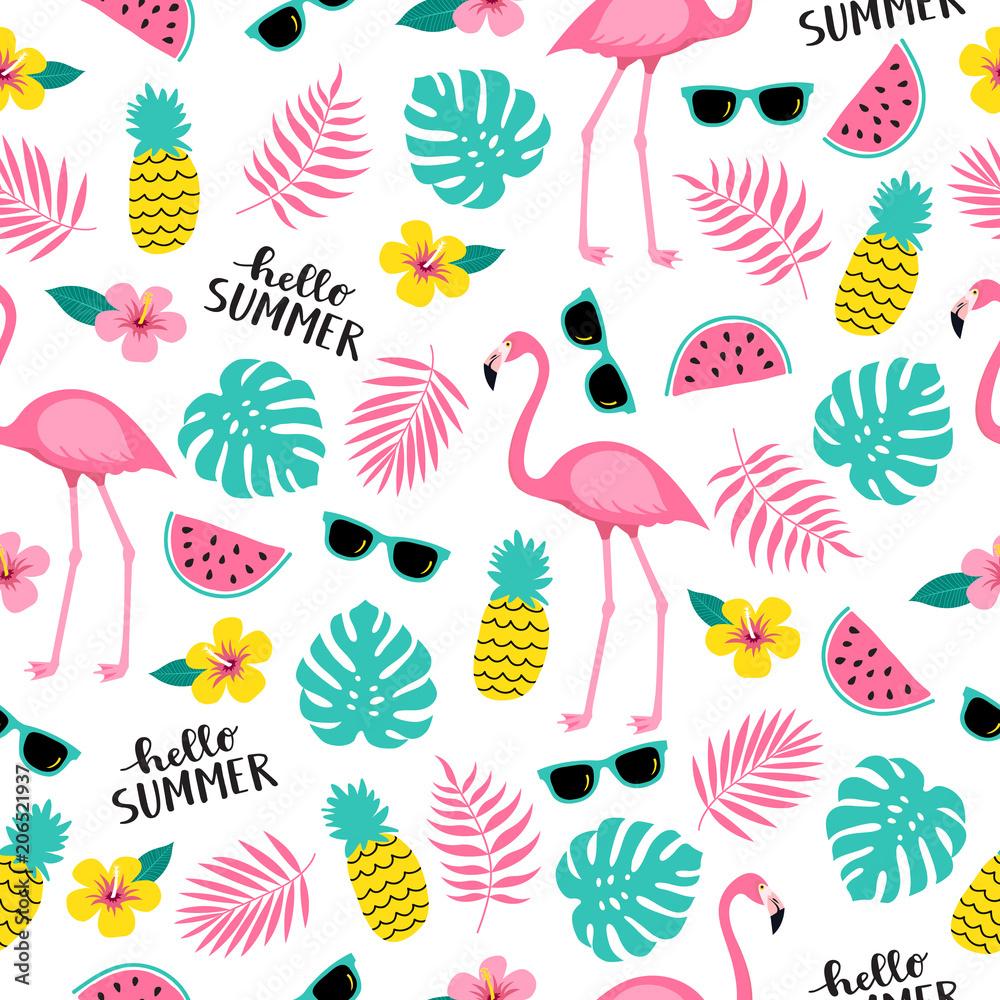 Flamingo and Pineapple Wallpapers - Top Free Flamingo and Pineapple ...