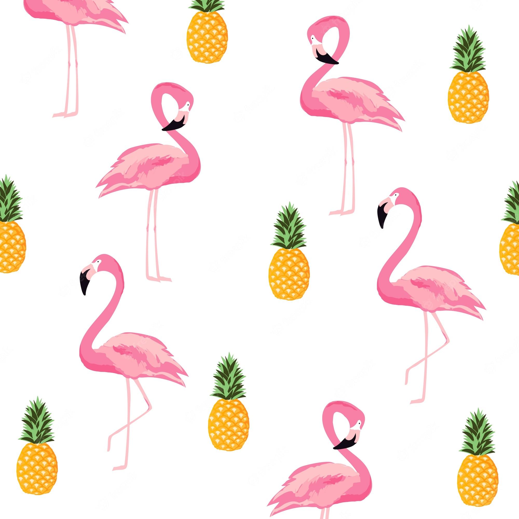 Flamingo and Pineapple Wallpapers - Top Free Flamingo and Pineapple ...