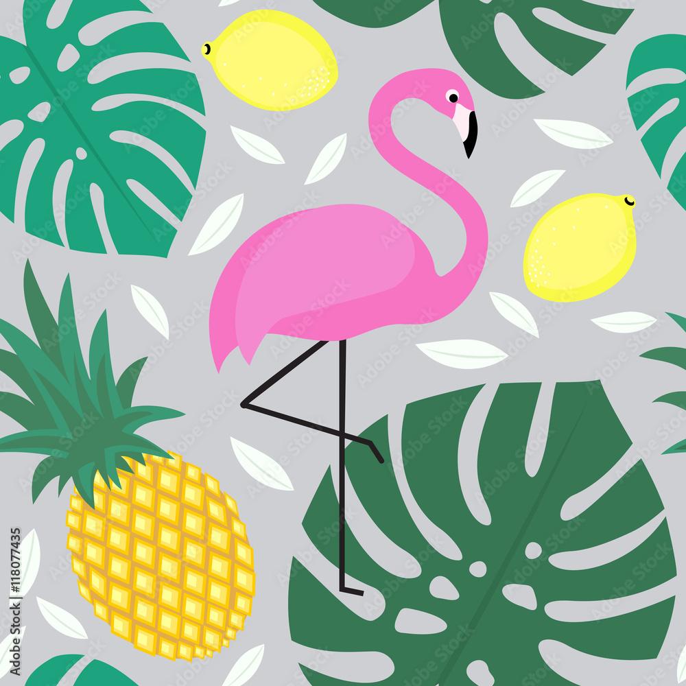 Flamingo and Pineapple Wallpapers - Top Free Flamingo and Pineapple ...