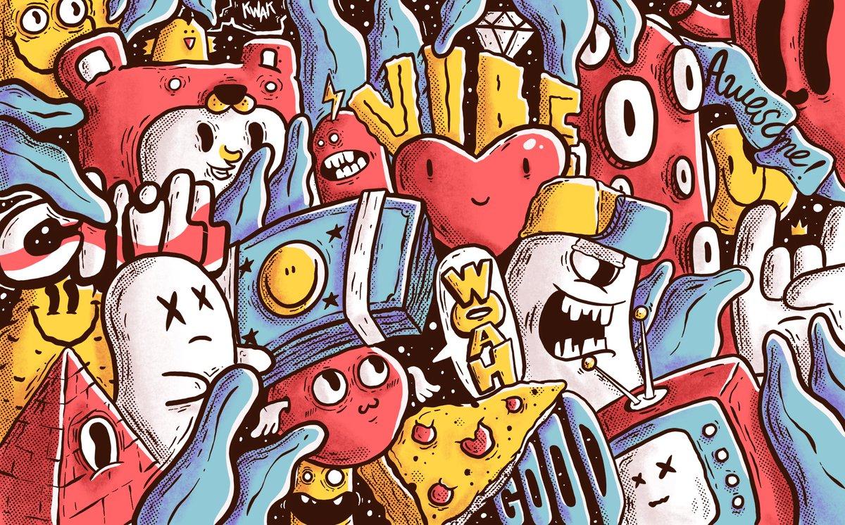 Vexx Doodle Art Wallpapers - Top Free Vexx Doodle Art Backgrounds ...