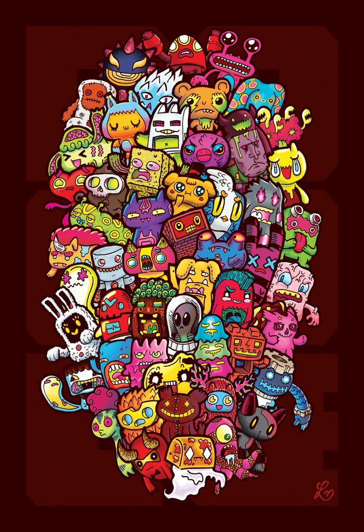Vexx Doodle Art Wallpapers - Top Free Vexx Doodle Art Backgrounds ...