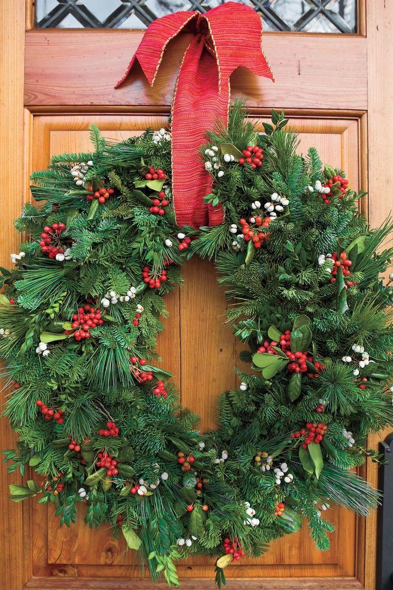 Christmas Wreath Wallpapers - Top Free Christmas Wreath Backgrounds ...