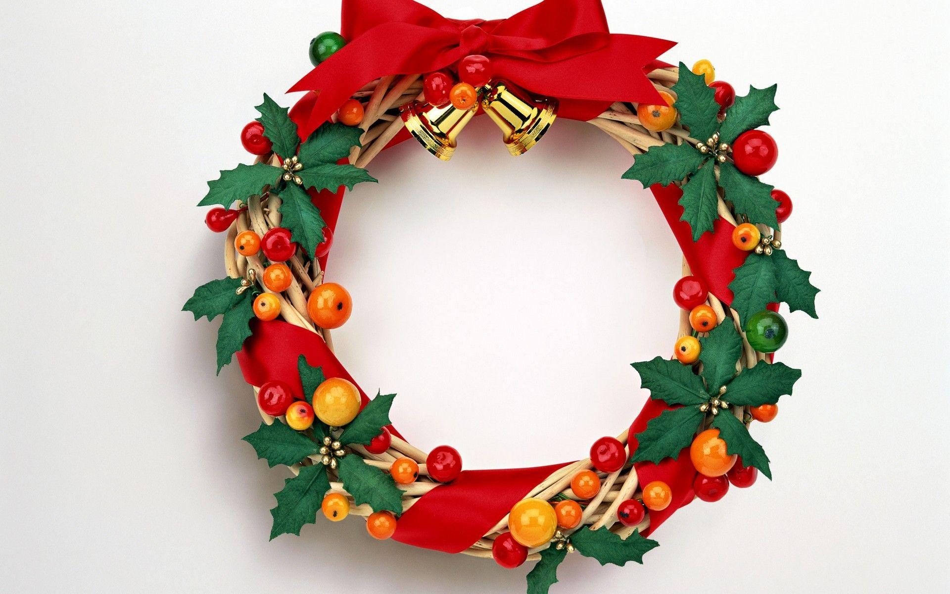 Christmas Wreath Wallpapers - Top Free Christmas Wreath Backgrounds ...