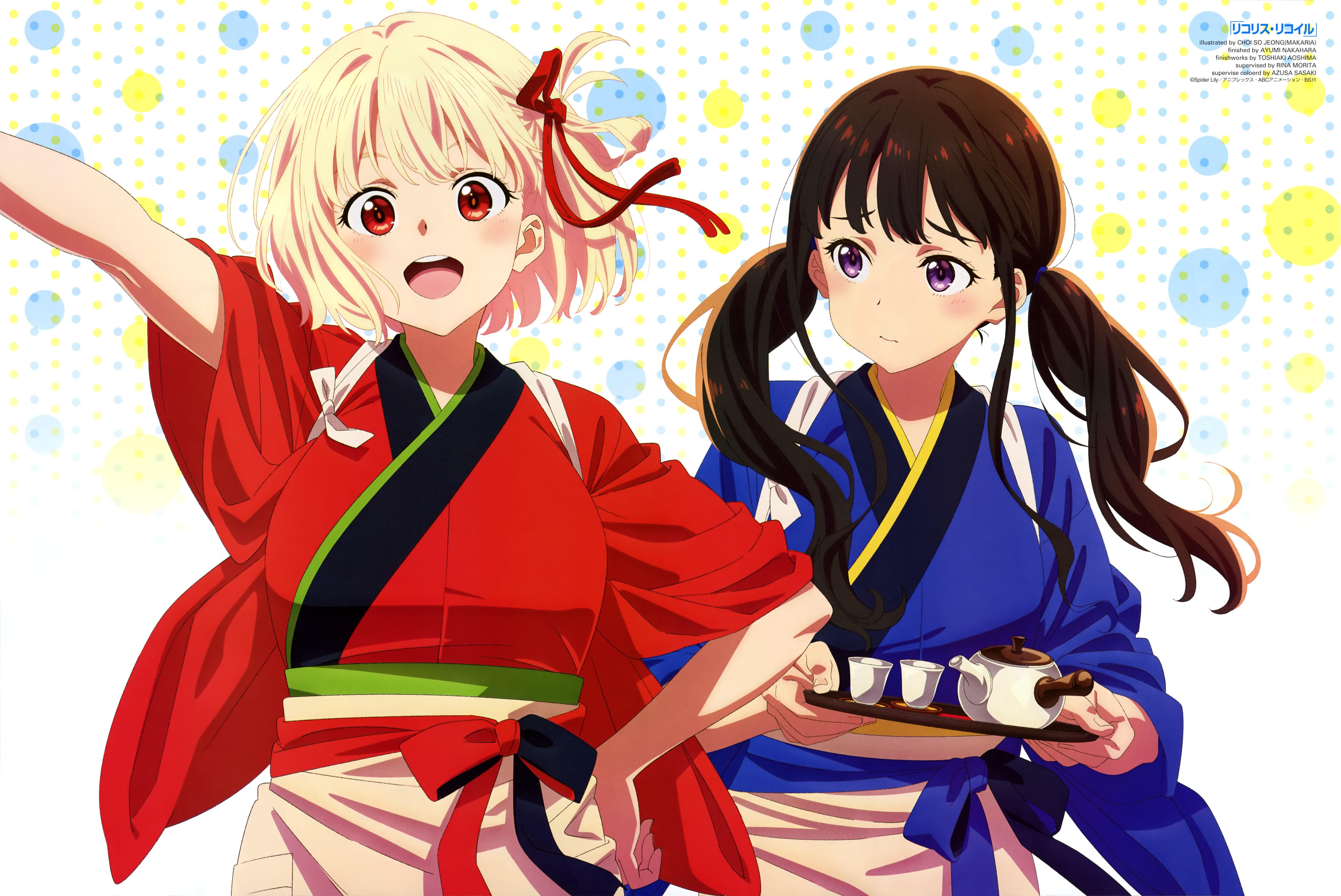 Lycoris Recoil Wallpapers - Top Free Lycoris Recoil Backgrounds - WallpaperAccess