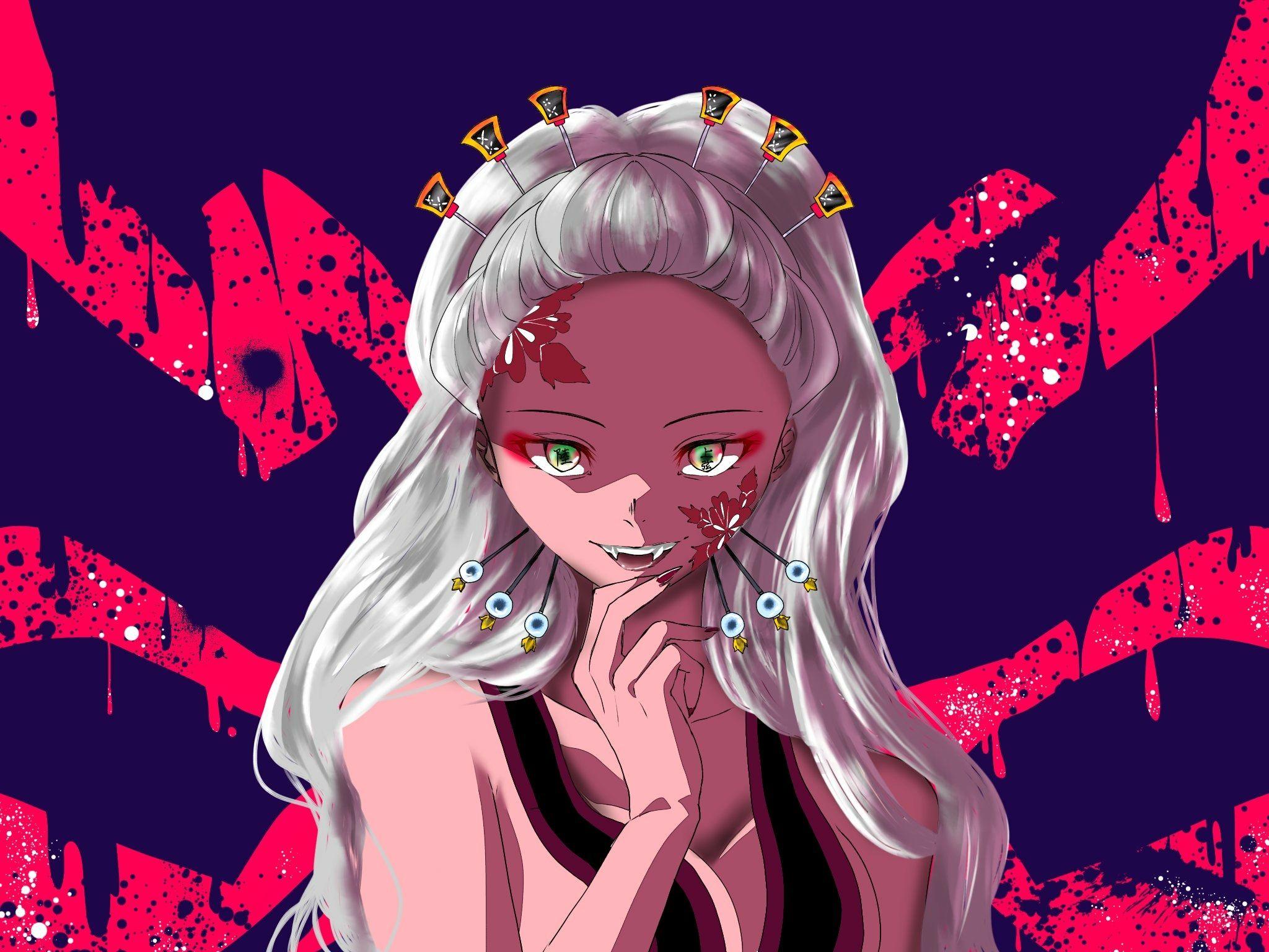 Daki Demon Slayer Wallpapers - Top Free Daki Demon Slayer Backgrounds ...